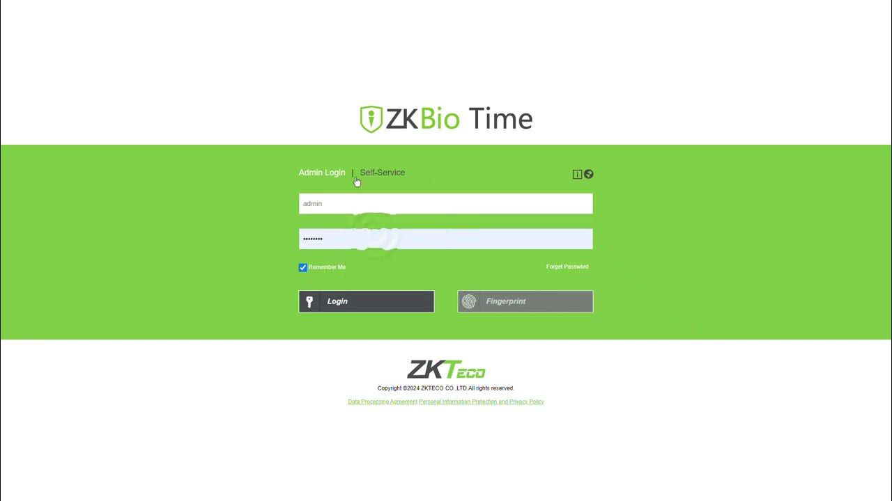 ZKTeco Time and Attendance (T&A) - ZKBio Time v.8.0.8 V2 with UA760 ...