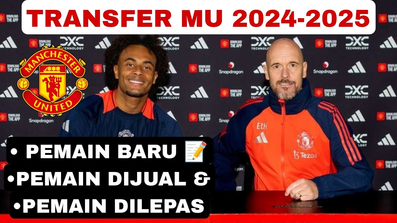 TRANSFER PEMAIN MAN UNITED 2024-2025 TERBARU~Pemain Baru MU 2024~Skuad MU 2024-2025 - YouTube