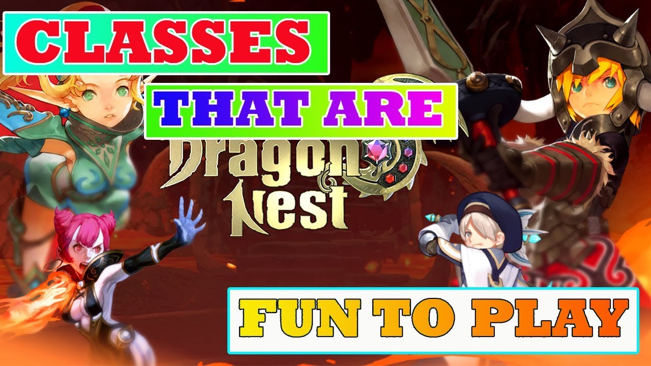 Fun To Play Classes In Dragon Nest (Dragon Nest Sea) - YouTube