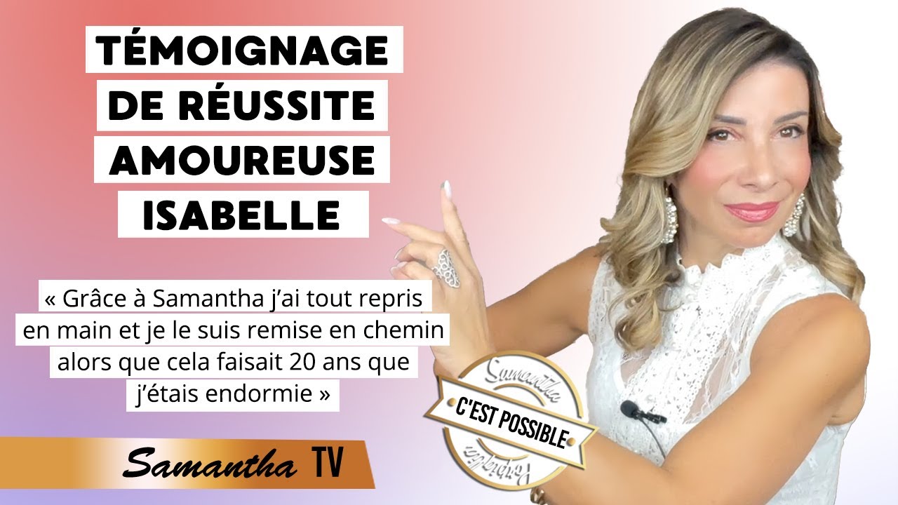 Comment Isabelle a repris sa vie en main alors que cela faisait 20 ans ...