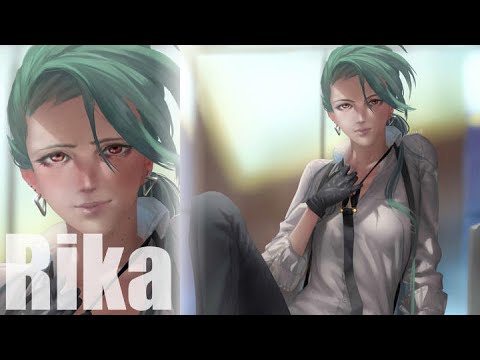 Rika / Cayena - Pokemon Scarlet Violet - Speedpaint Timelapse - YouTube