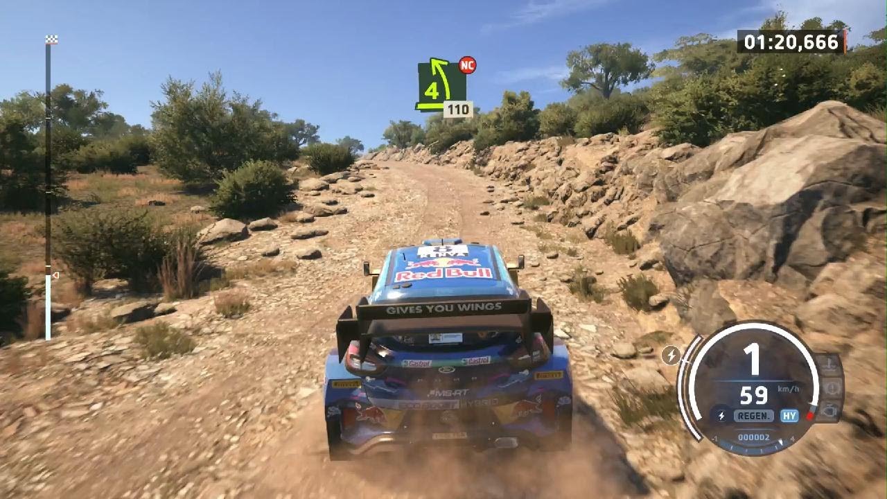 Gameplay del EA SPORTS WRC tramo Kenia - YouTube