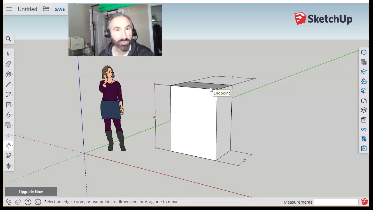 Oblique Sketchup Demo - YouTube