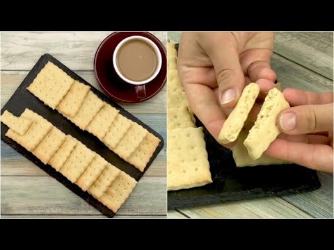 Cream cracker caseiro: receita fácil e prática! - YouTube