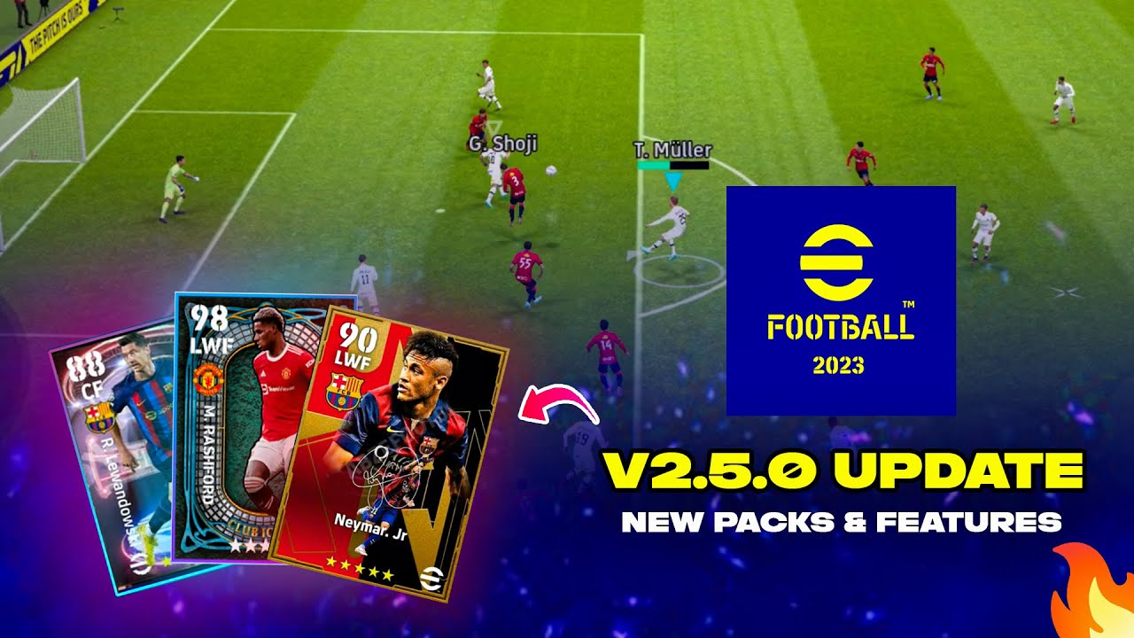 V 2.5.0 update is here🔥 | Upcoming packs and features in efootball ...