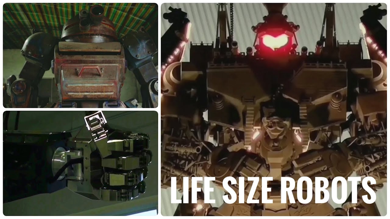 Real Life Size Robots Soon To Be Sentient 💊💊💊 - YouTube