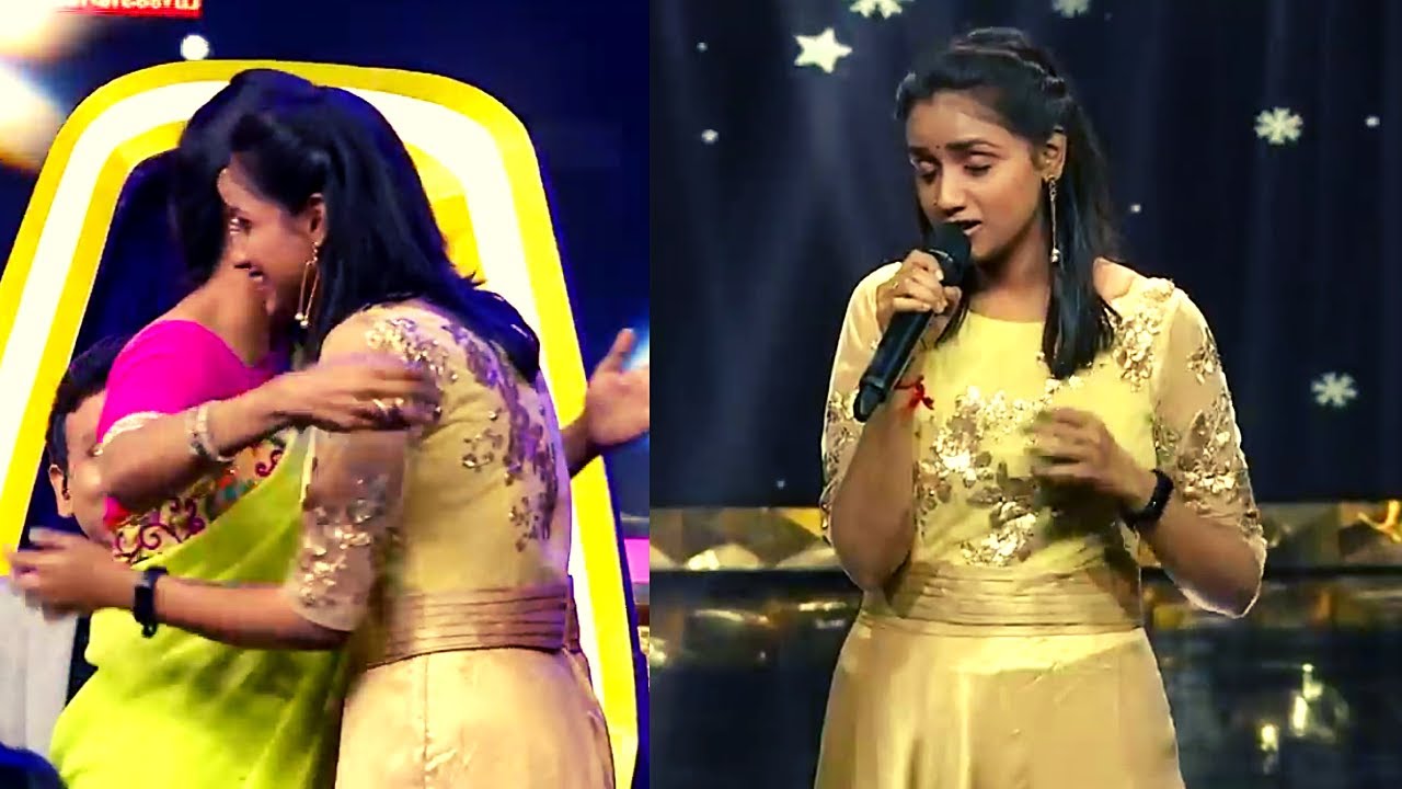 SUPER SINGER 8 VANATHI SONG | SUPER SINGER ONE ON ONE ROUNDல் மனமுருக ...