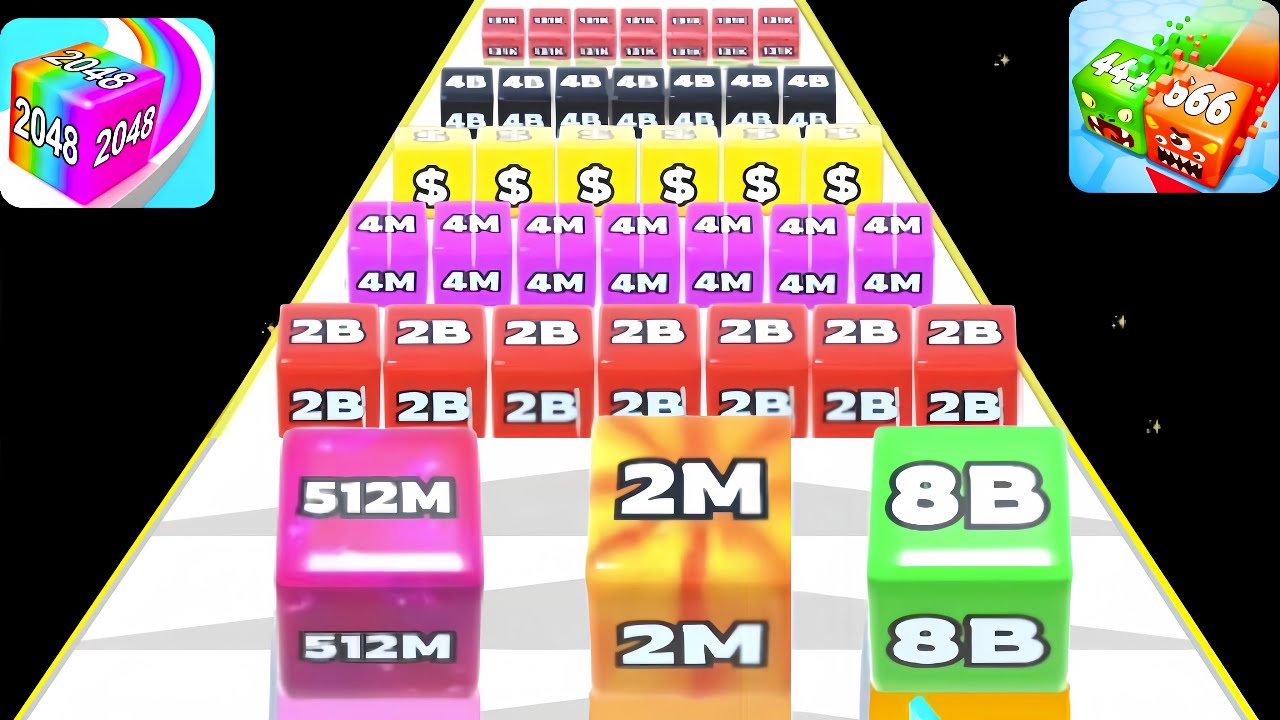 JELLY RUN 2048 🆚 Number Master ♾️ 2048 Game trailer part 19 - YouTube