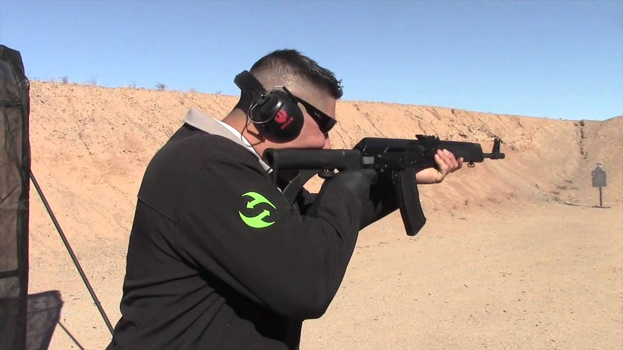 How a Slide Fire Stock Works - SHOT Show - YouTube