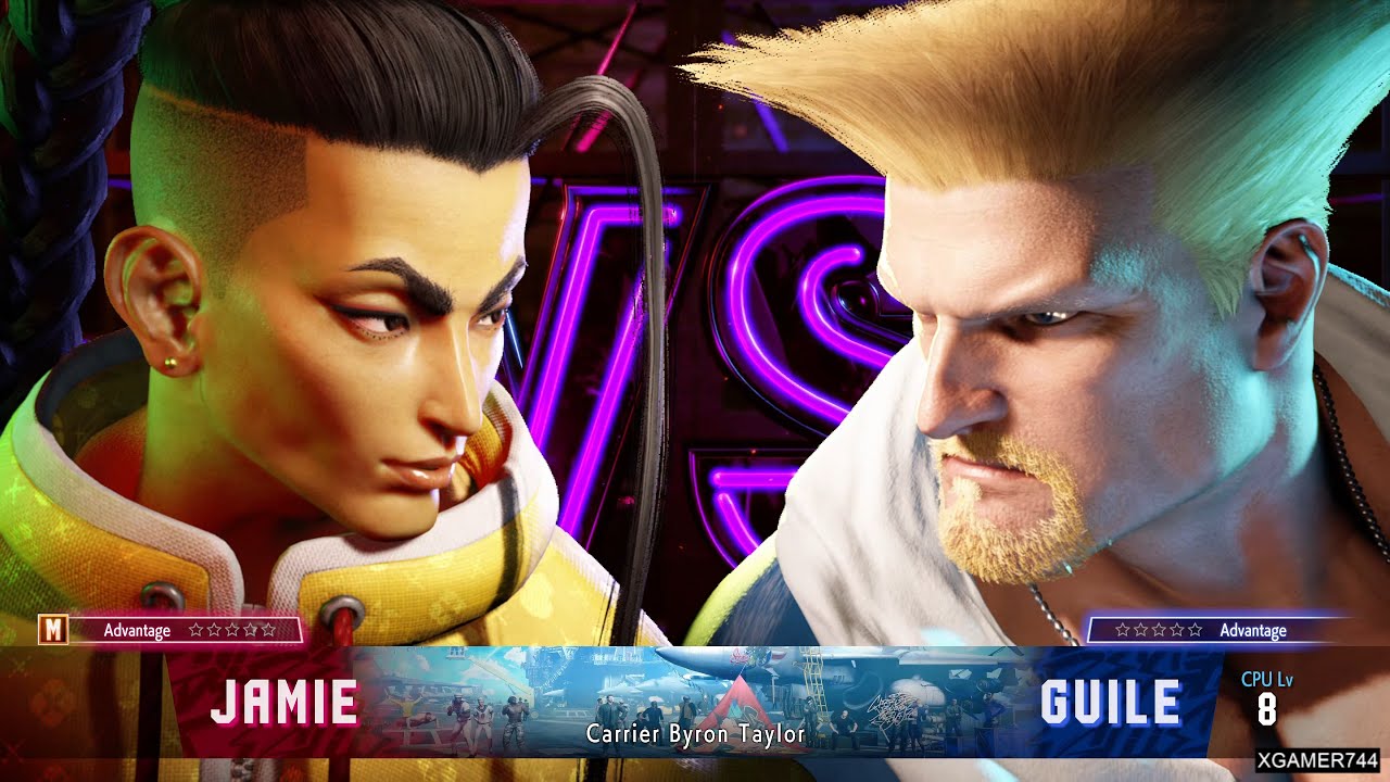 Street Fighter 6 - Jamie Vs. Guile (LEVEL 8) - YouTube