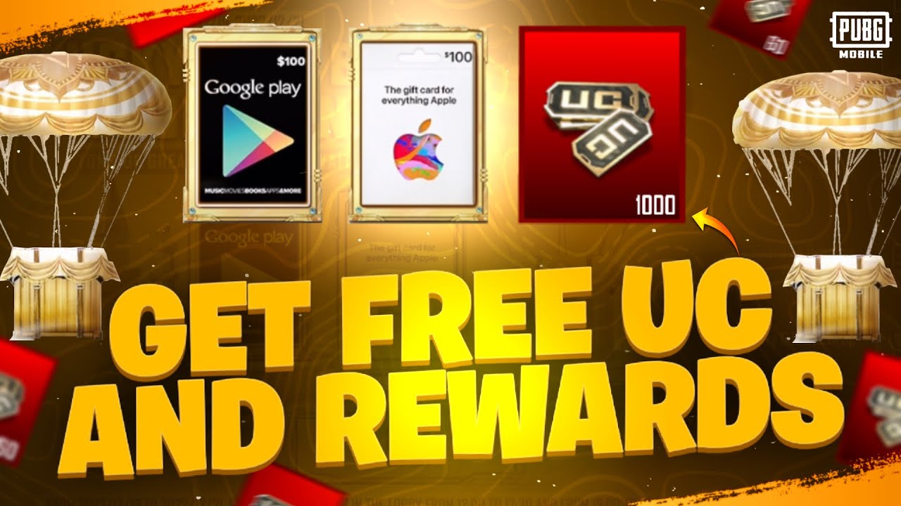 Get Free Rewards | Free 100$ Gift Card | 4Th Anniversary Event |PUBGM ...
