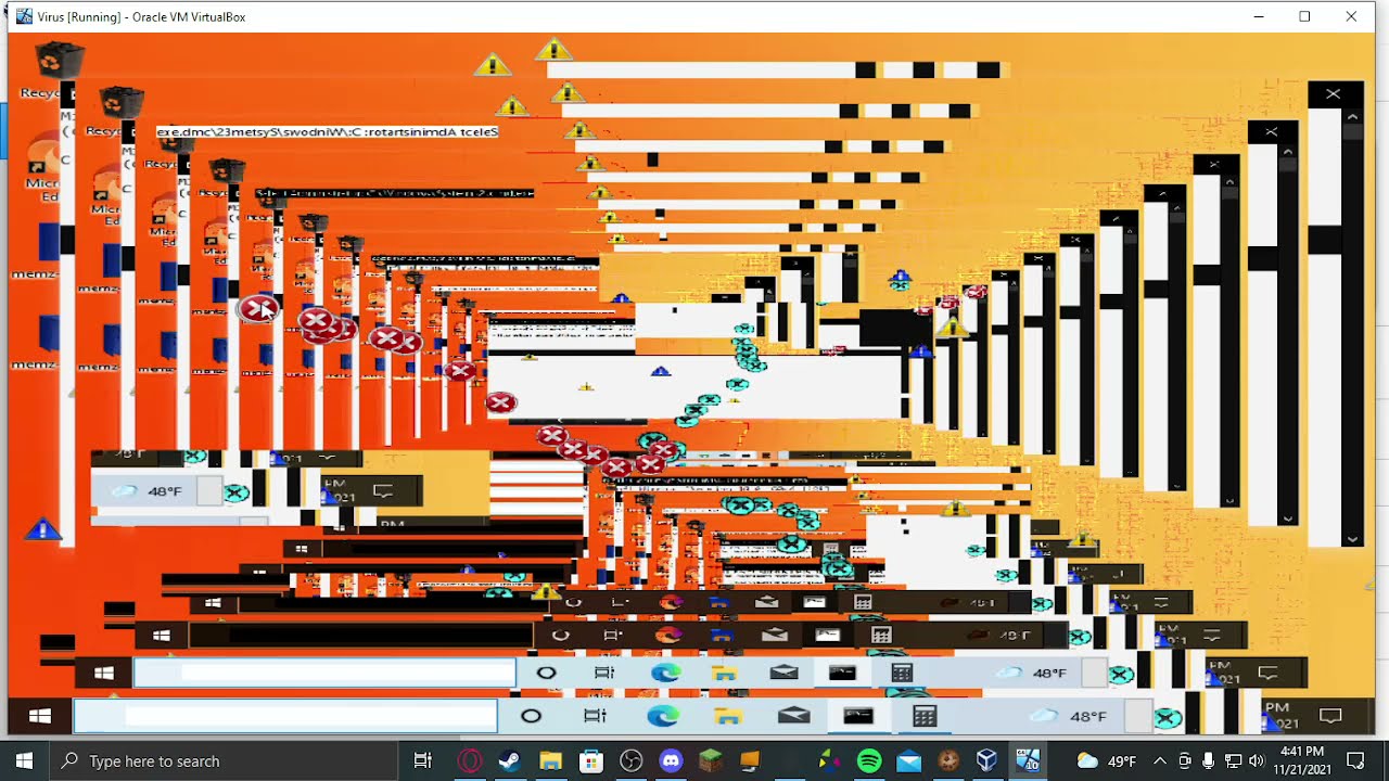 Testing out the memz virus 2021 - YouTube