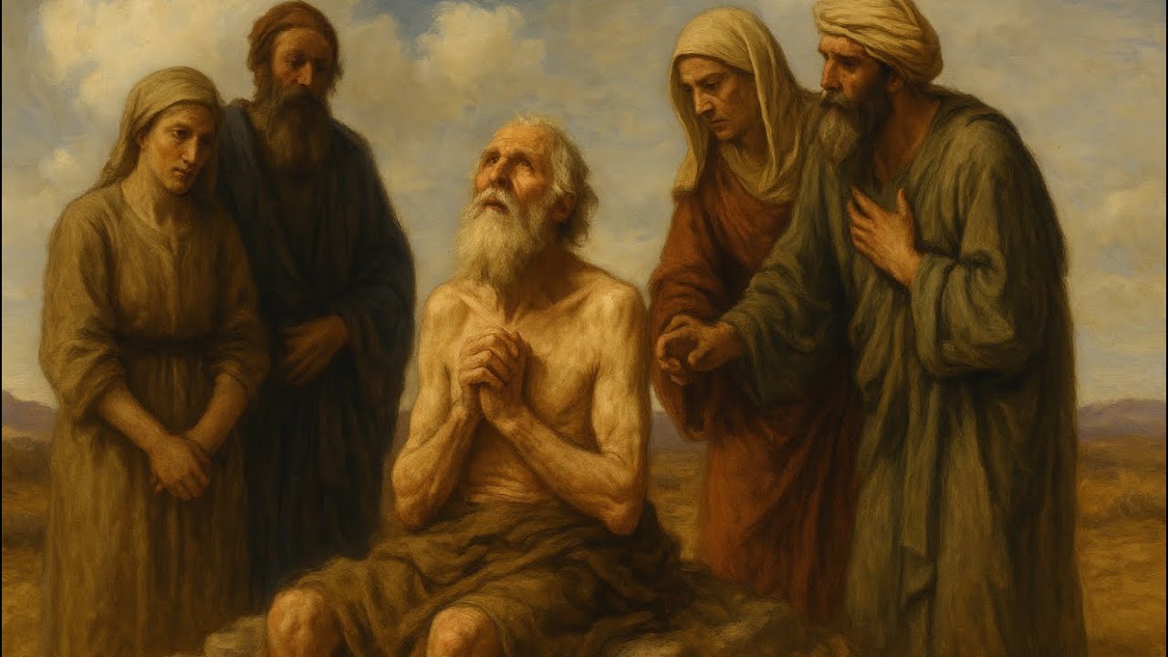 Job 42 • Day 2,331 - Job repents in awe prays for his friends & Yah ...