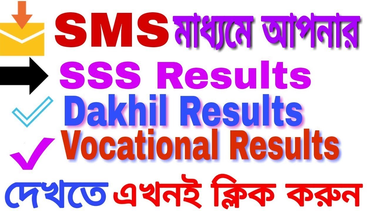 SSC Result 2020 By SMS Format | SSC Exam Results Published 2020 - YouTube
