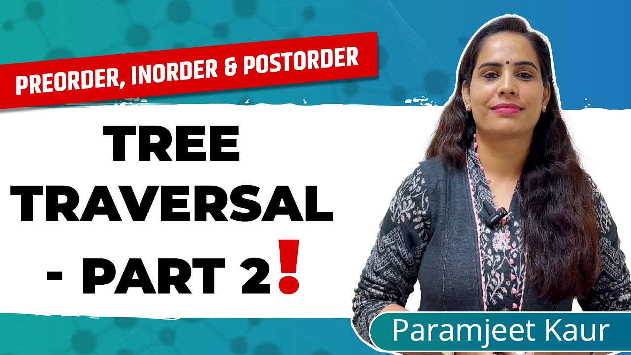Tree Traversal - Easiest Trick | Preorder, Inorder & Postorder on 7 ...