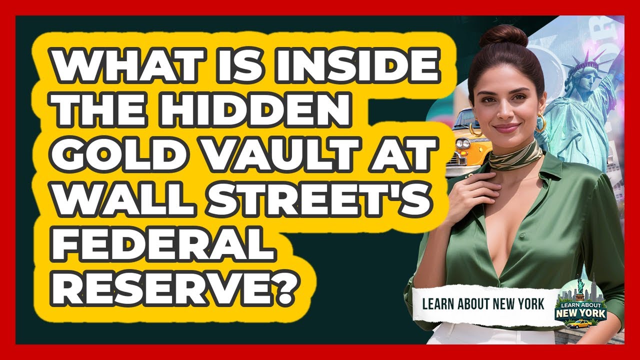 What Is Inside The Hidden Gold Vault At Wall Street's Federal Reserve ...