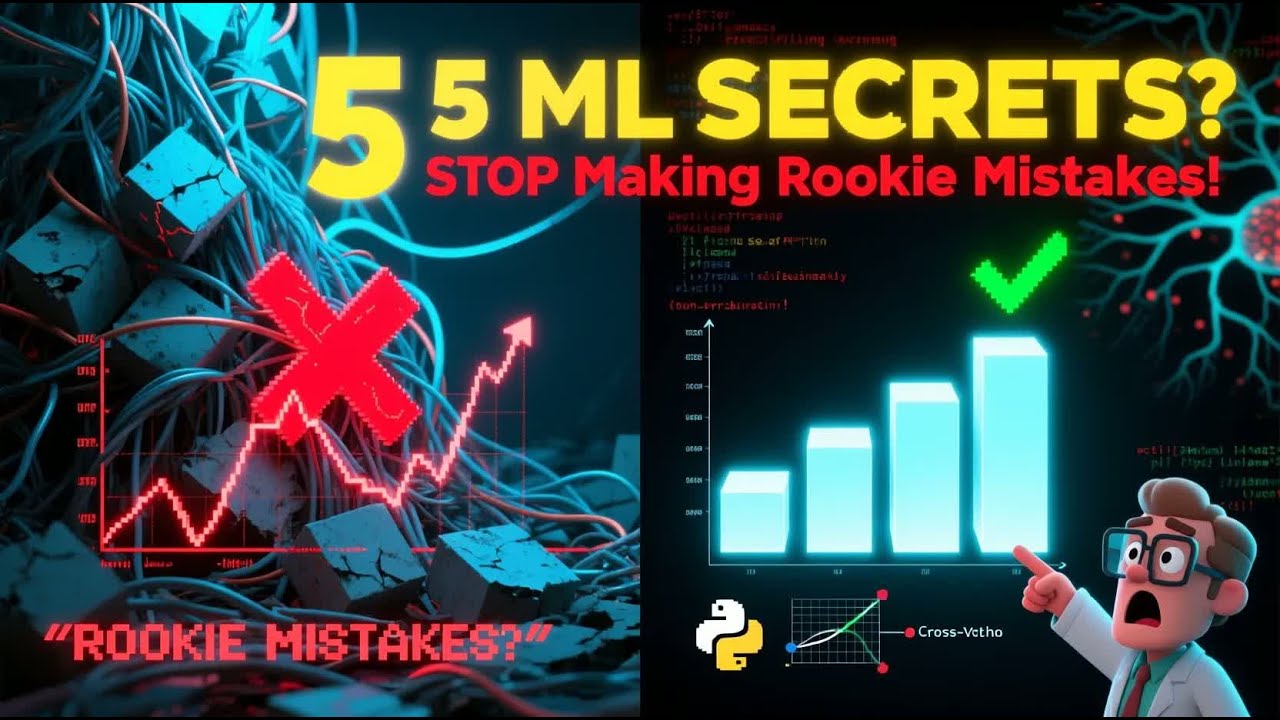 5 MUST-KNOW Tips to AVOID Common Rookie Mistakes in Machine Learning ...