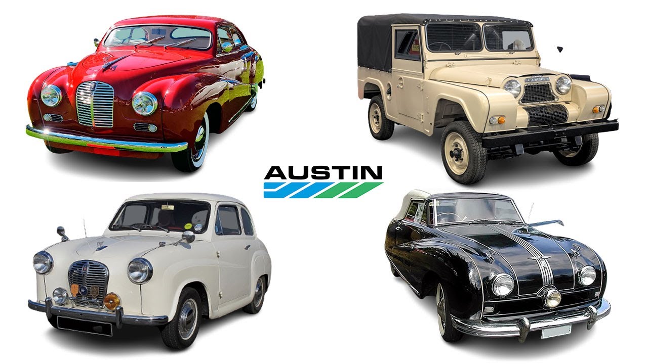 Evolution of Austin cars - Models by year of manufacture - YouTube