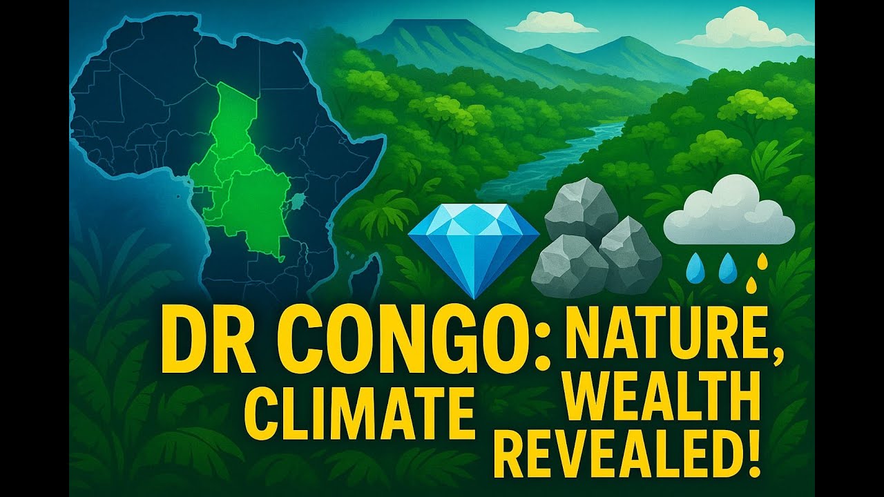 DEMOCRATIC REPUBLIC OF CONGO||GEOGRAPHY||IMPORTANT FACTS (PART2) - YouTube