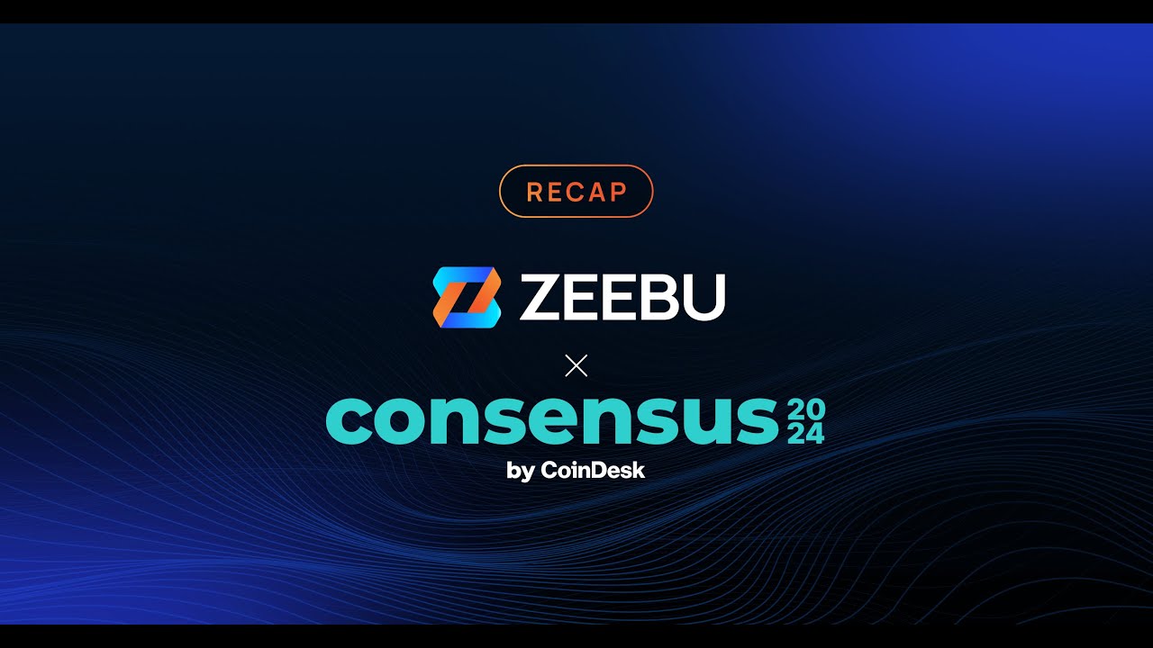 Zeebu x Consensus Recap 2024 - YouTube
