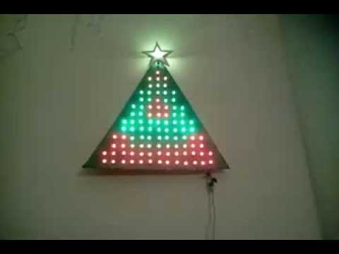 RGB LED Christmas Tree - Raspberry Pi - YouTube