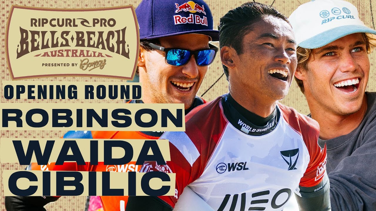 Jack Robinson, Rio Waida, Morgan Cibilic | Rip Curl Pro Bells Beach ...