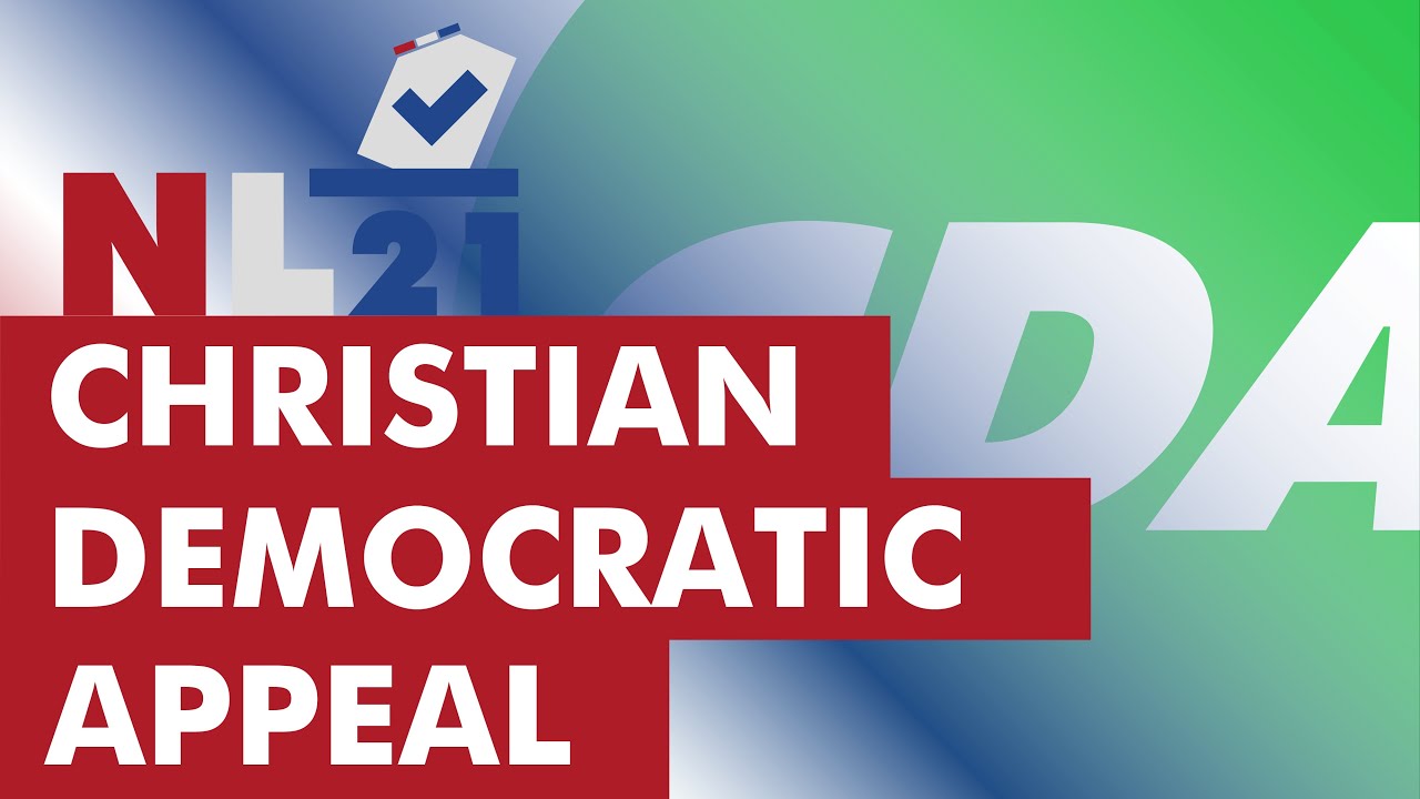 CDA| Christen Democratisch Appèl–Christian Democratic Appeal ...