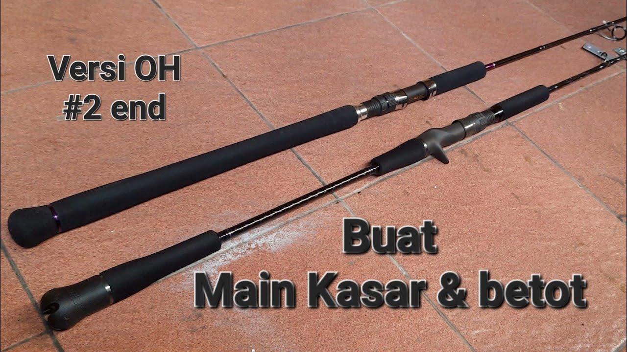 Custom Joran Pancing Lycan Pe 3-6 ‼️ Overhead - YouTube