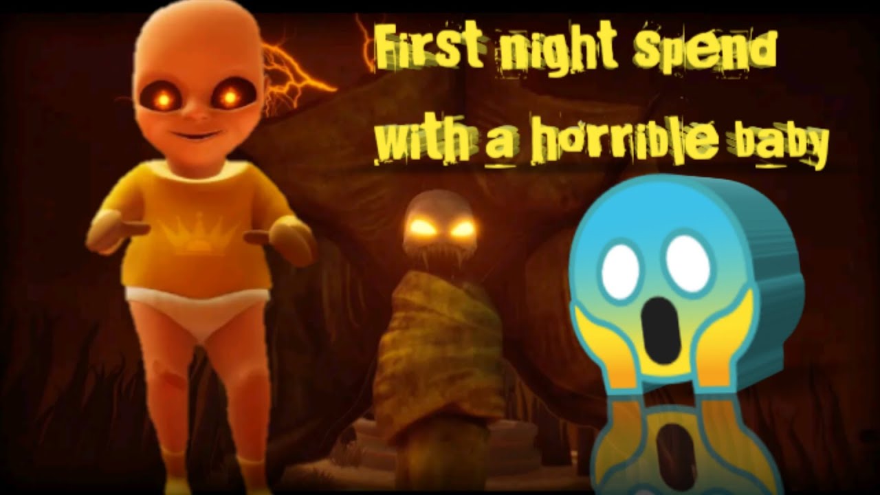 Episode one | First night spend with a horrible baby | Horror gameplay ...