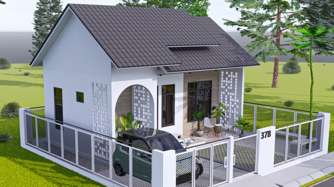 From Cramped To Cozy, Only 5,5x8 Meters Tiny House Design - YouTube