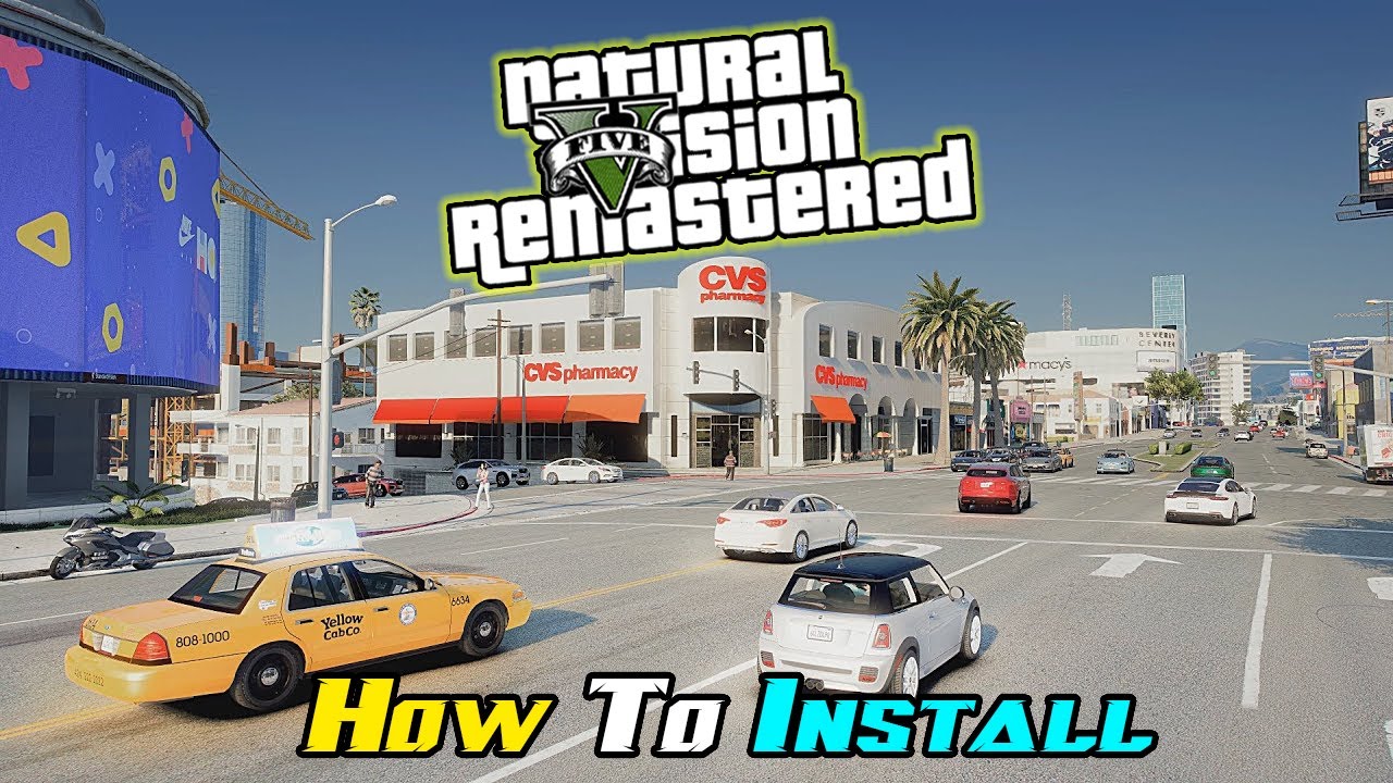 How To Install NaturalVision Remastered Graphics Mod In GTA 5 || GTA 5 ...