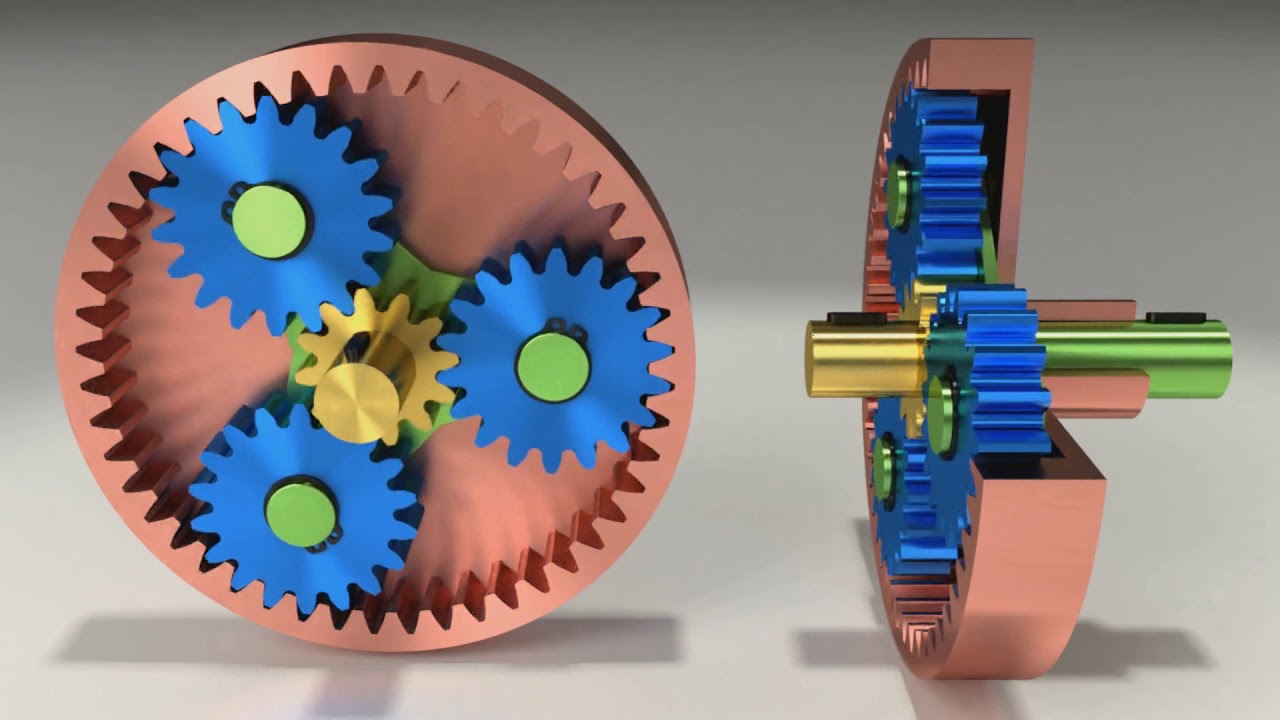 Planetengetriebe - YouTube