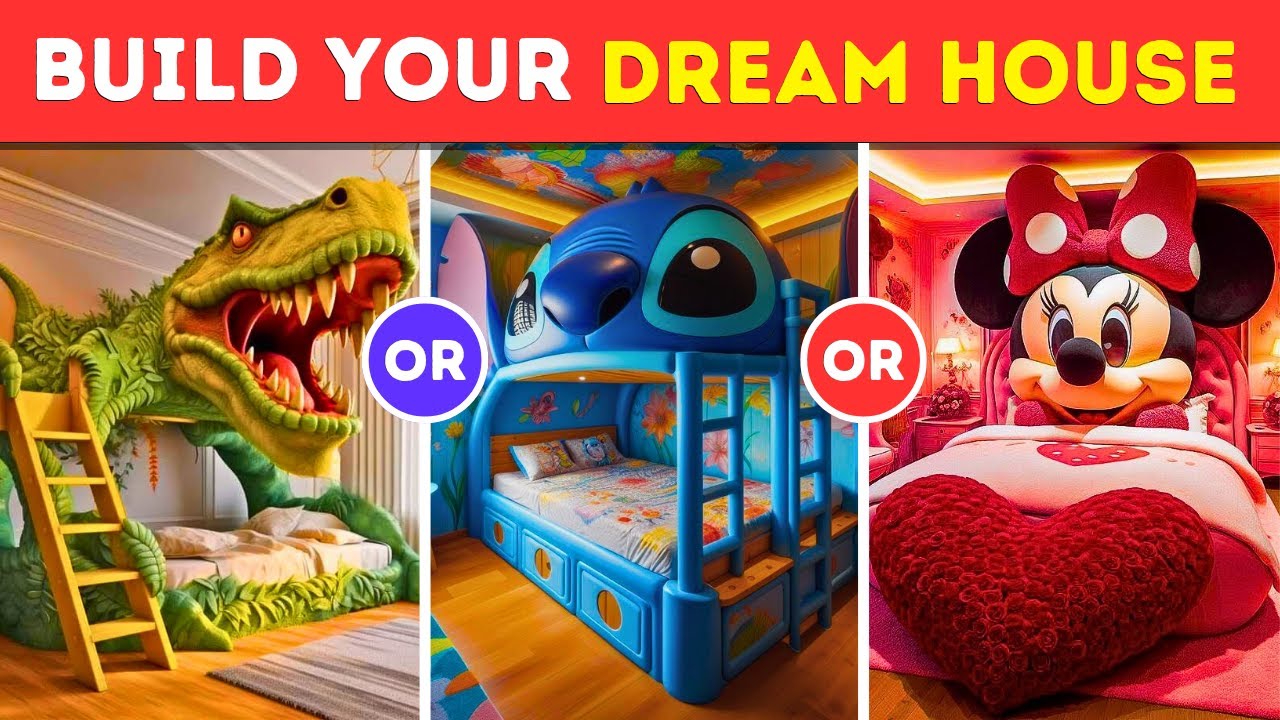 Would You Rather...? Build Your Dream House 🏠🌈💞 Quiz Master yt - YouTube