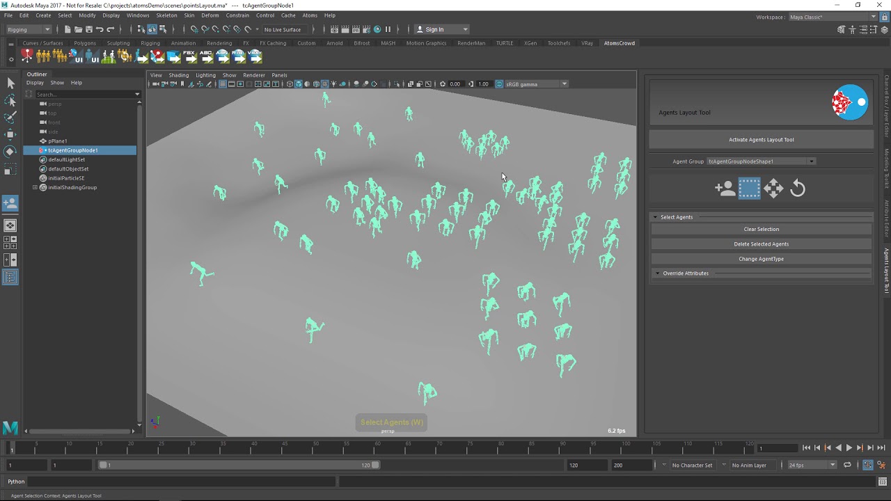 AtomsMaya - Points Layout And Layout Tool - YouTube