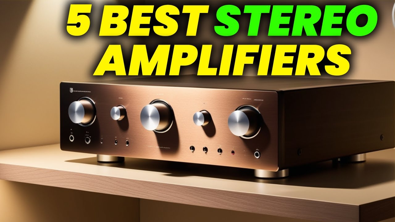 6 Best Stereo Amplifiers: TOP RATED Stereo Amplifiers of 2024! - YouTube