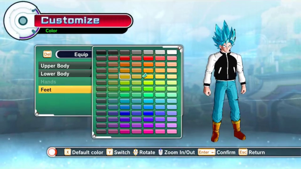 Time patroller cac outfit from xv2 demo and zamasu face+animation fixed ...