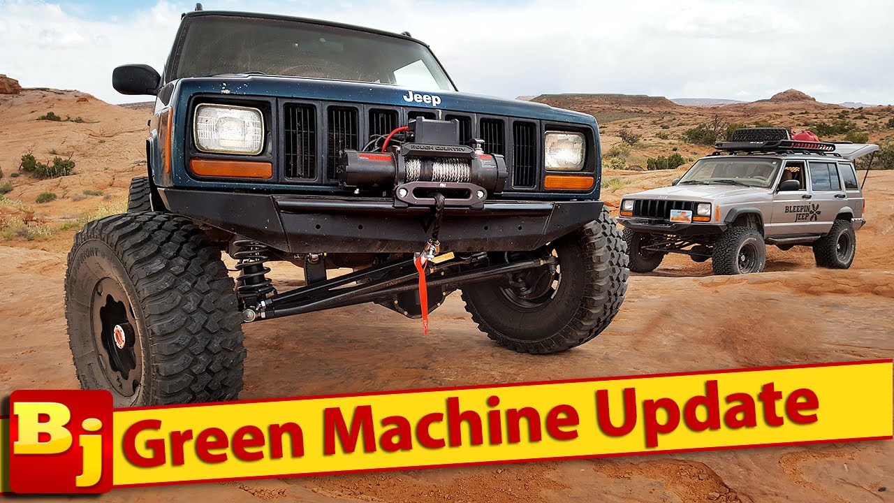 Custom Jeep Cherokee XJ - Project Green Machine Update and Walkaround ...