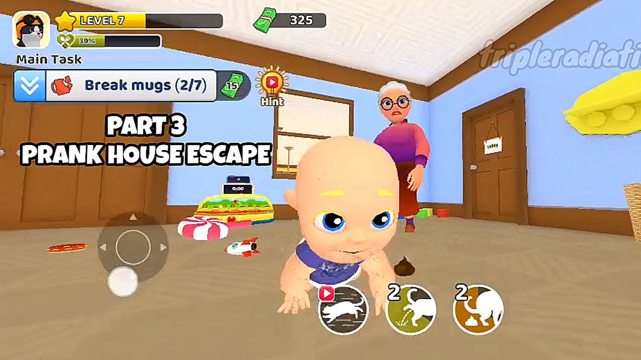 Prank house escape part 3 gameplay android - YouTube