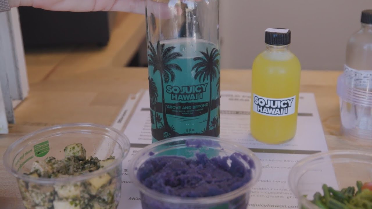 SO Juicy Hawaii - Healthy Juice & Foods with Local Flavors - YouTube
