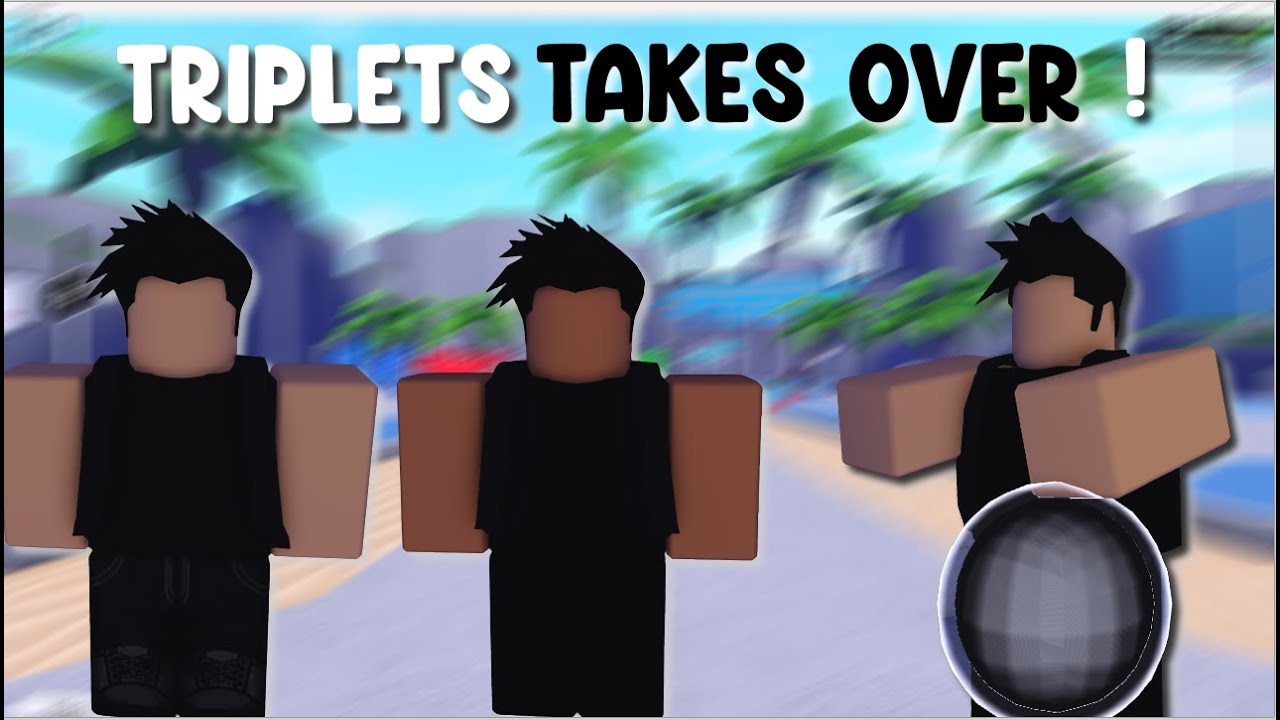 TRIPLETS TAKES OVER HOOPZ😱! (ROBLOX) - YouTube