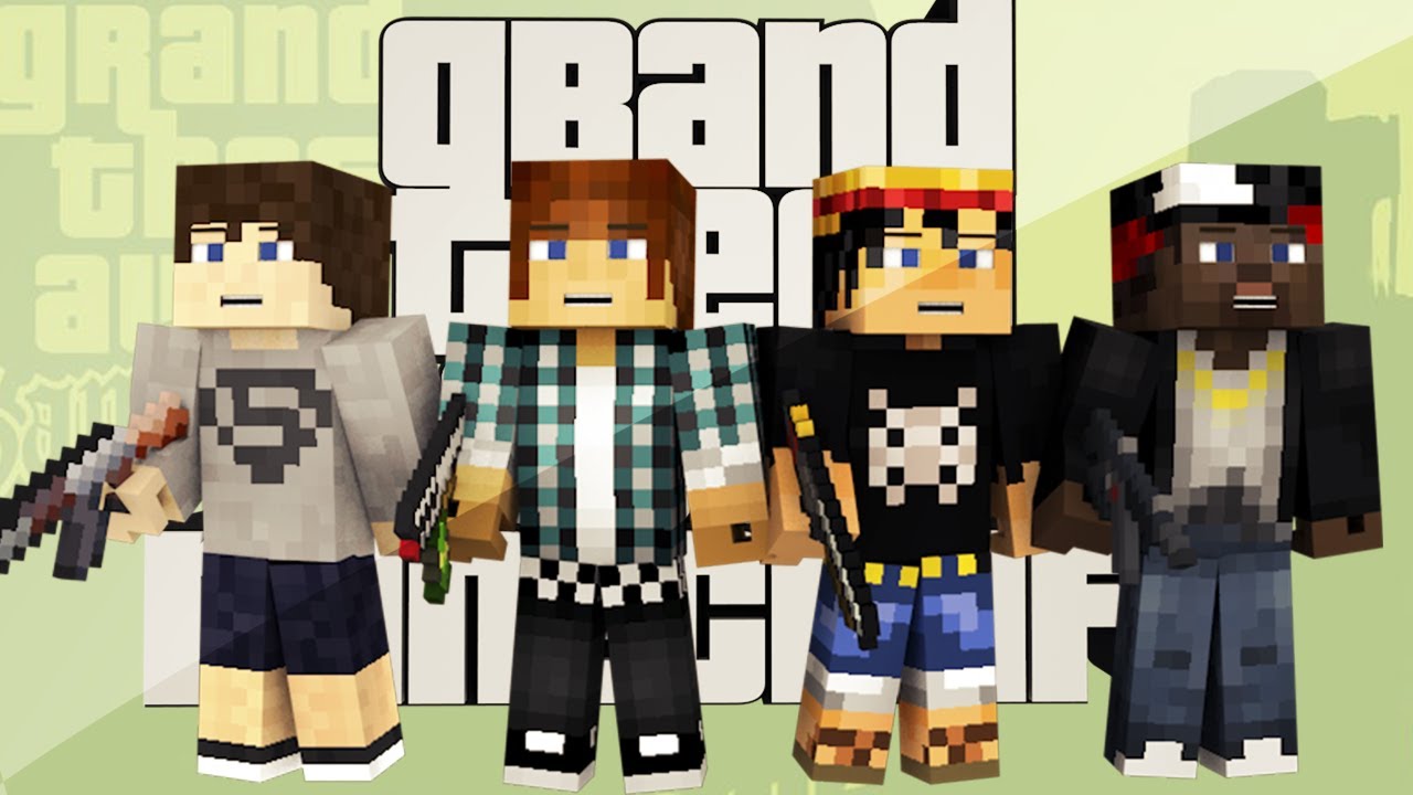 Gta No Minecraft Machinima Youtube