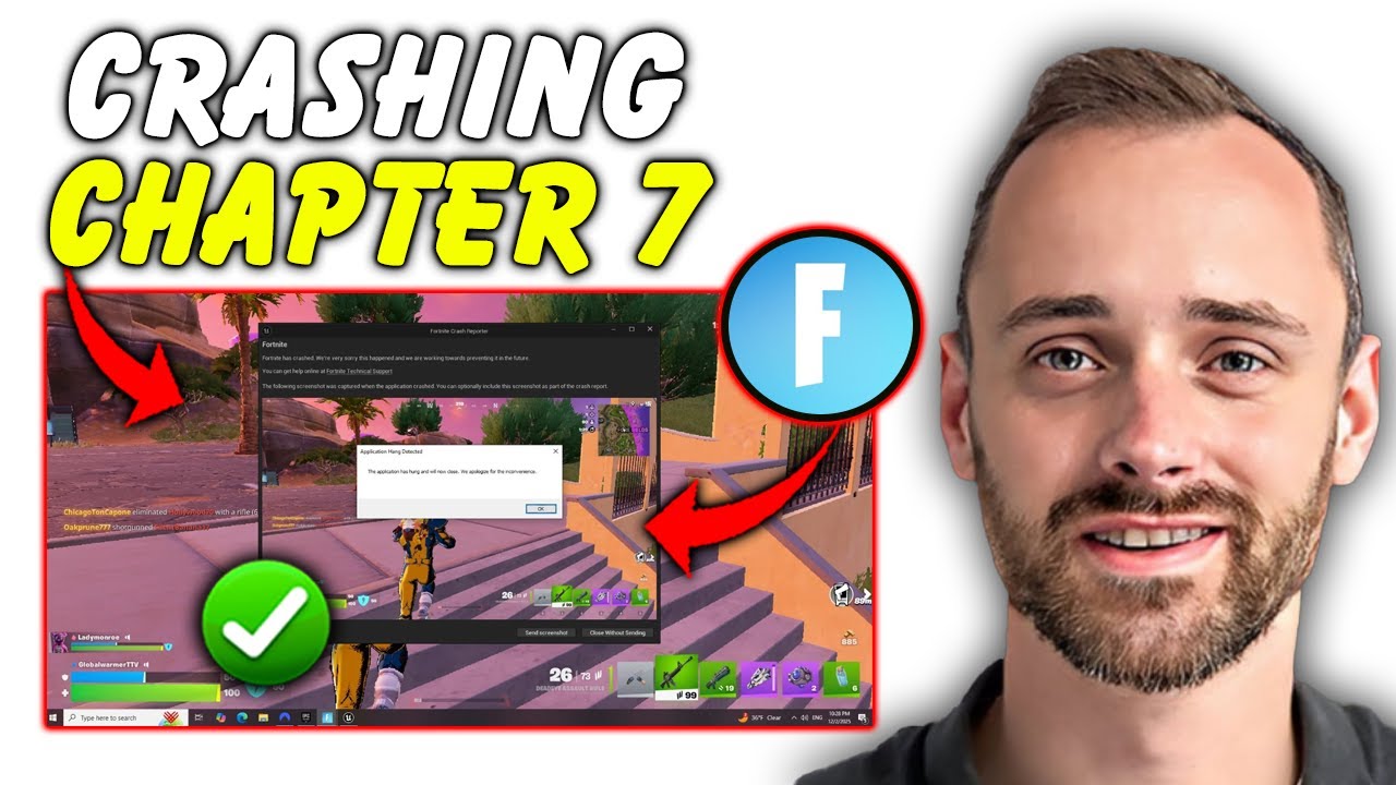 How To Fix Fortnite Crashing Chapter 7 | Step By Step - YouTube