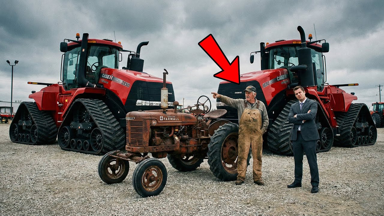 The Farmer Into The Dealership: "I'll buy 5 tractors cash..." The Case ...