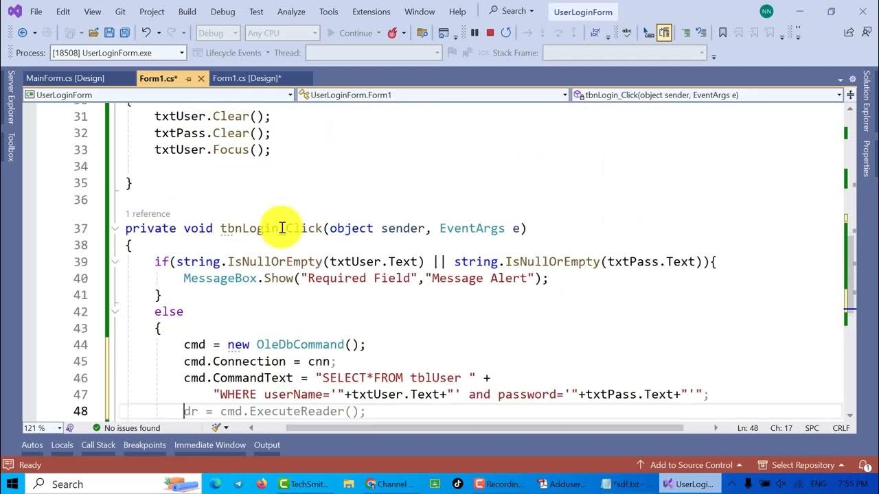 C# Connect to Microsoft Access 2019| Part 2 - YouTube