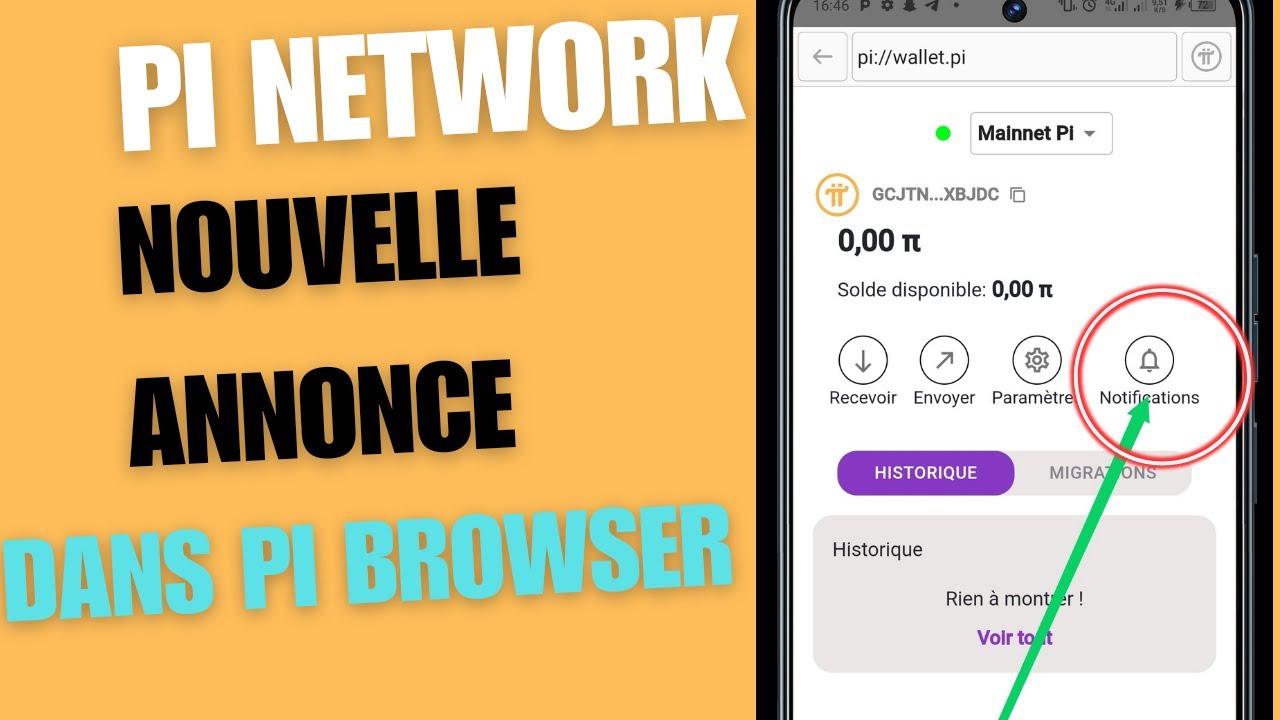 Nouvelle Annonce de pi network dans pi browser ? Le mainnet pi est ...