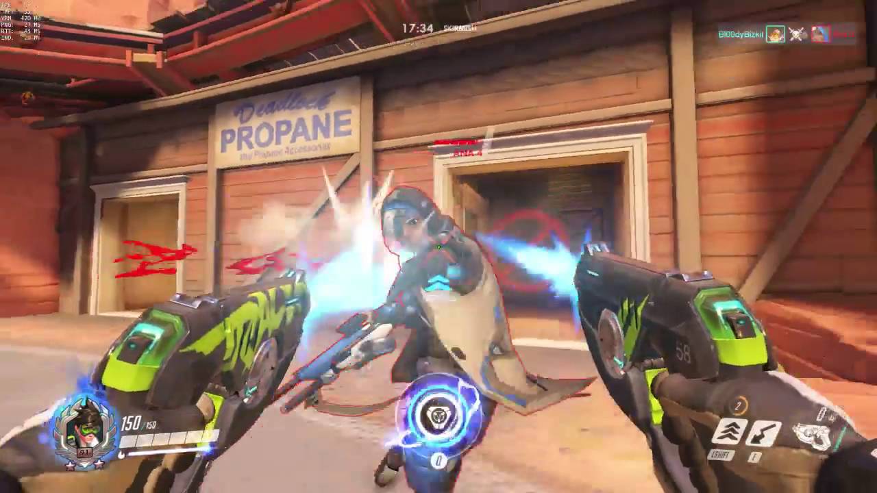 Overwatch - Aim/Tracking Practice Session Day 23 - YouTube