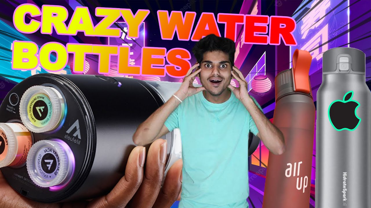 These Water bottles are crazy! ft. APPLE Waterbottle - YouTube