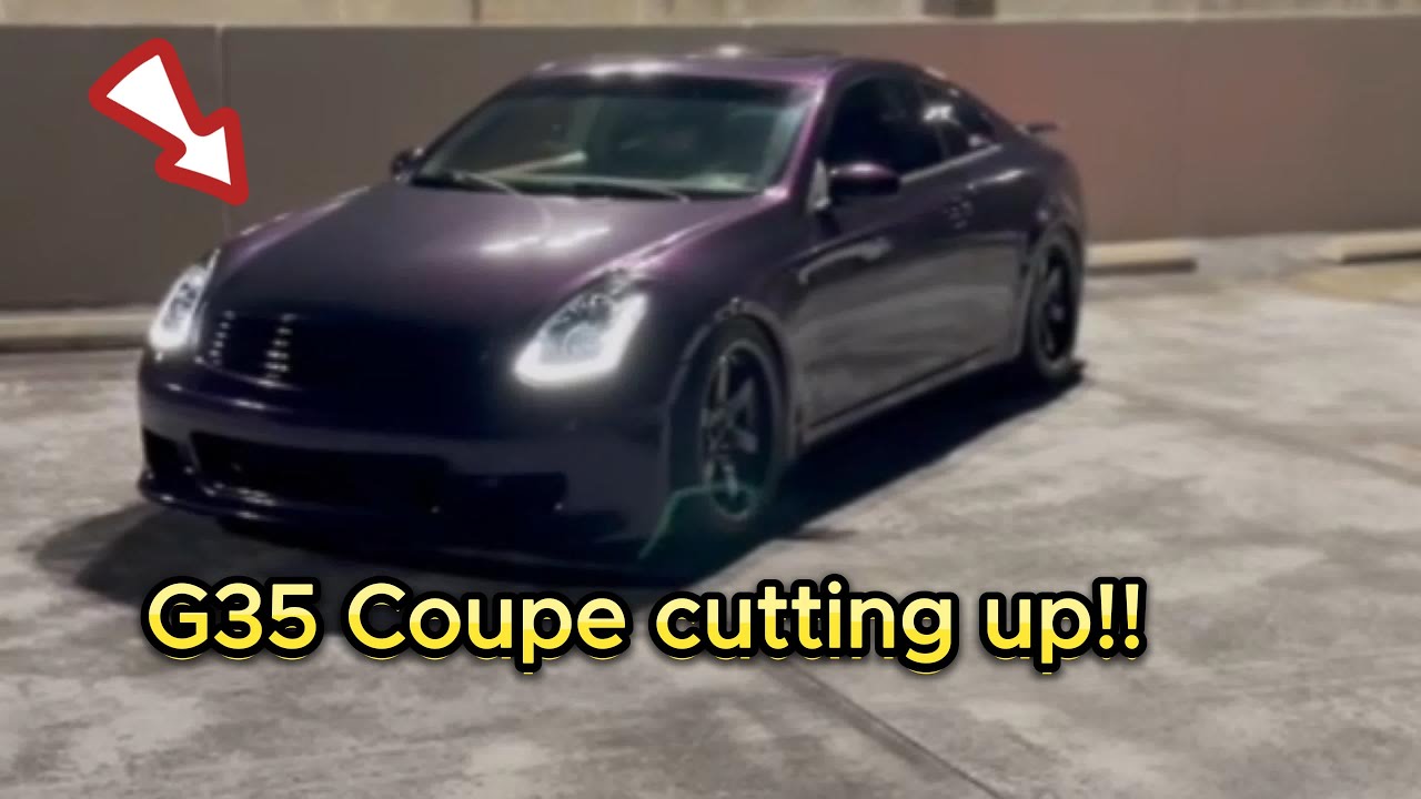 Night POV drive in Manual G35 coupe turns into racing.... - YouTube
