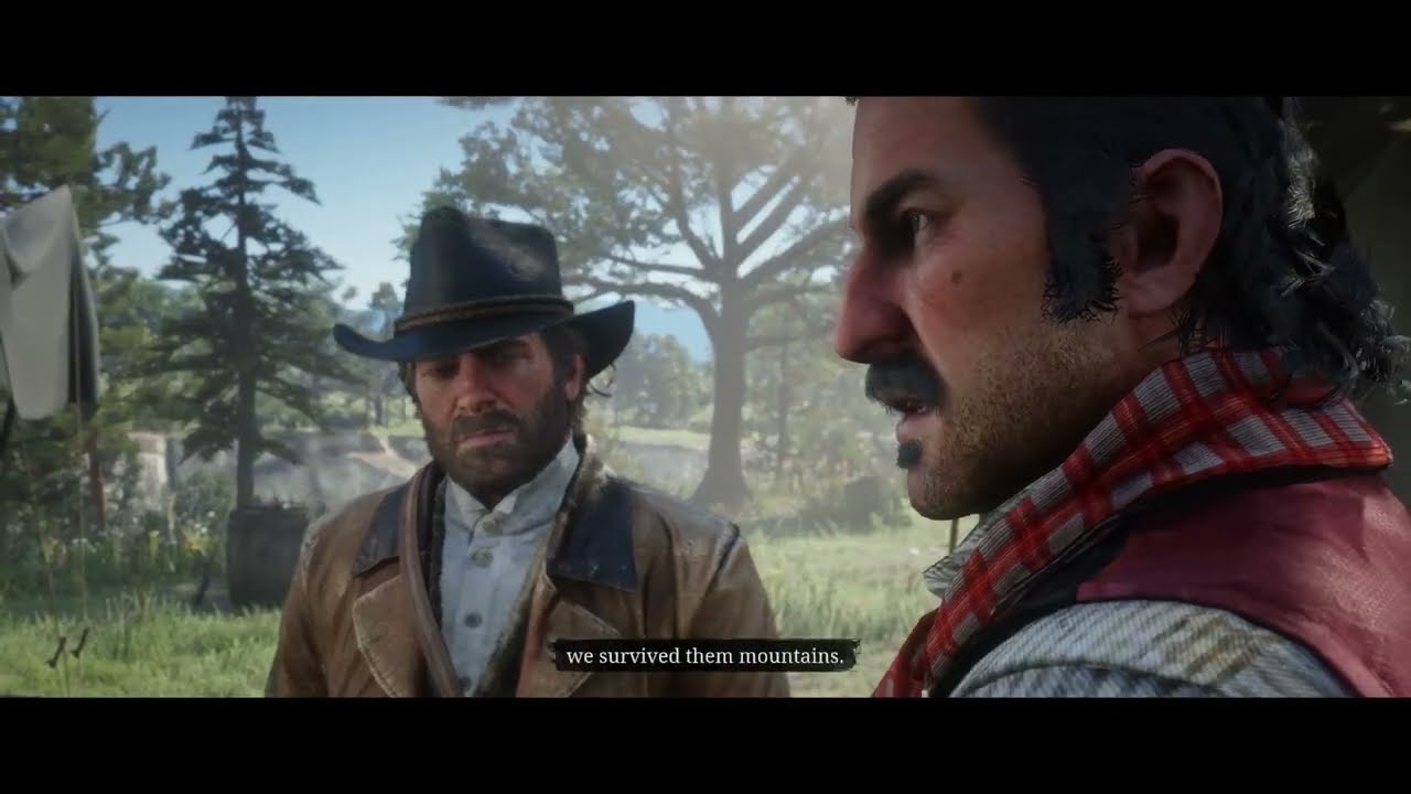 RDR2 - Enjoy your fishing kid... while you still can - YouTube