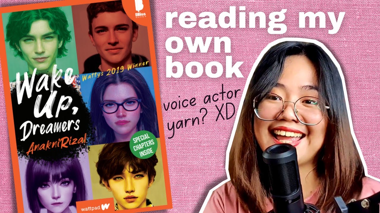 VOICE ACTOR YARN?😂 | BOOK READING (WAKE UP, DREAMERS) - YouTube